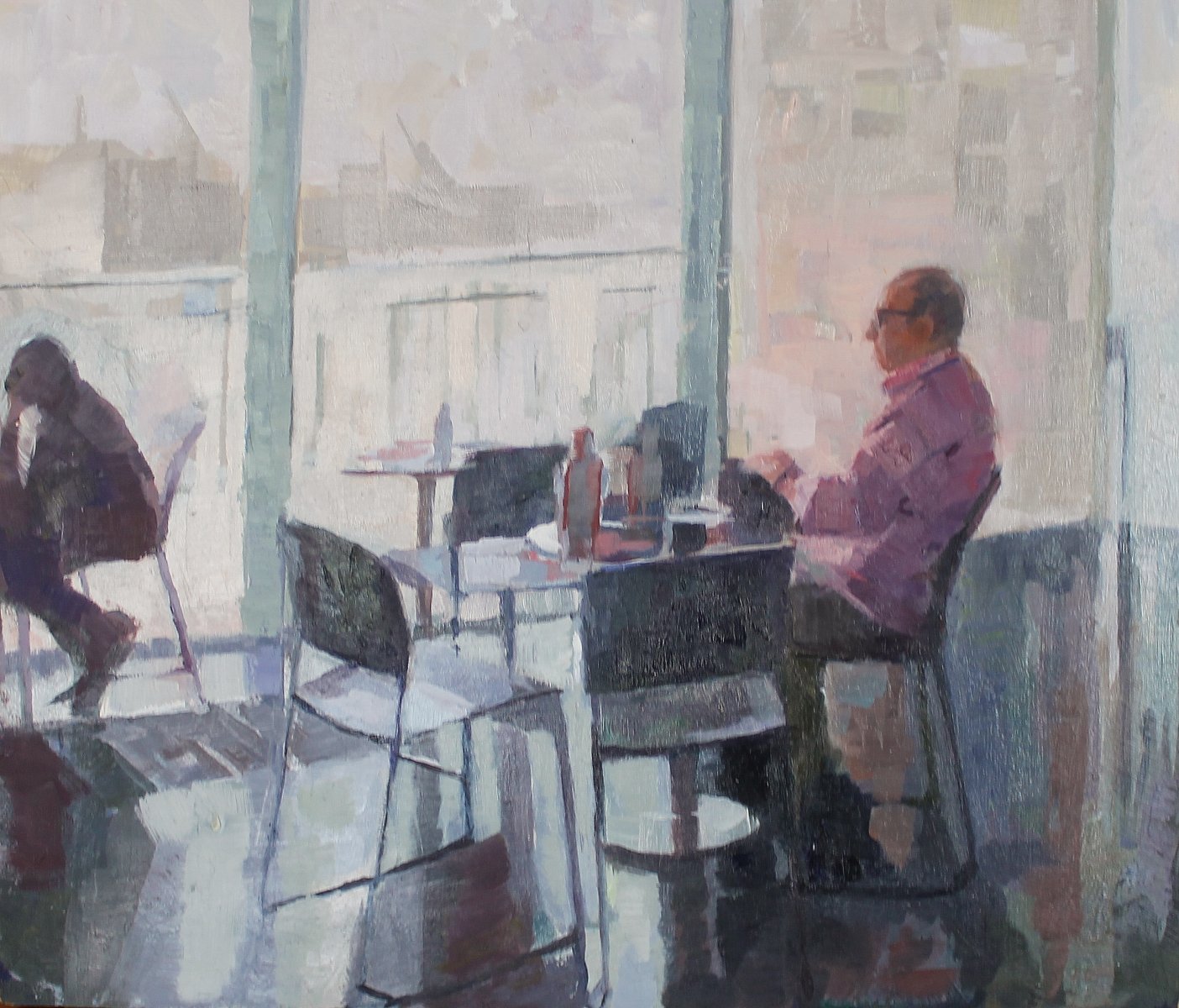 Ceri Allen - Gallery cafe study