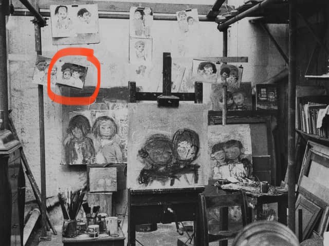 Joan Eardley (RSA) - Two Samson Children - c 1962