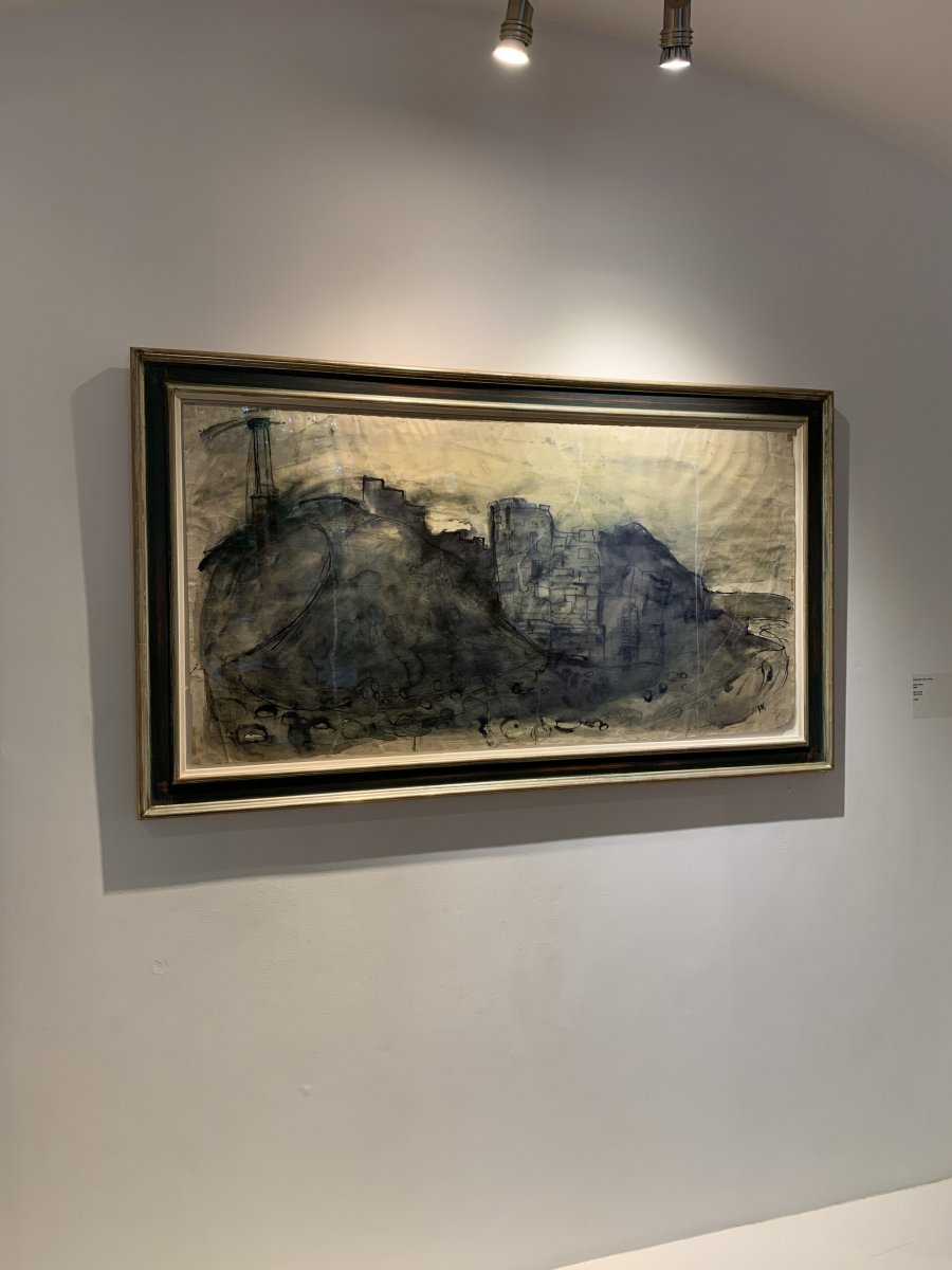 Percy Kelly - Wellington Pit and Candlestick Chimney, Whitehaven