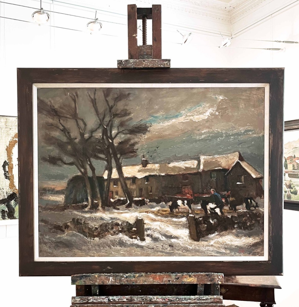 Robert Dawson - Snow at High Edge