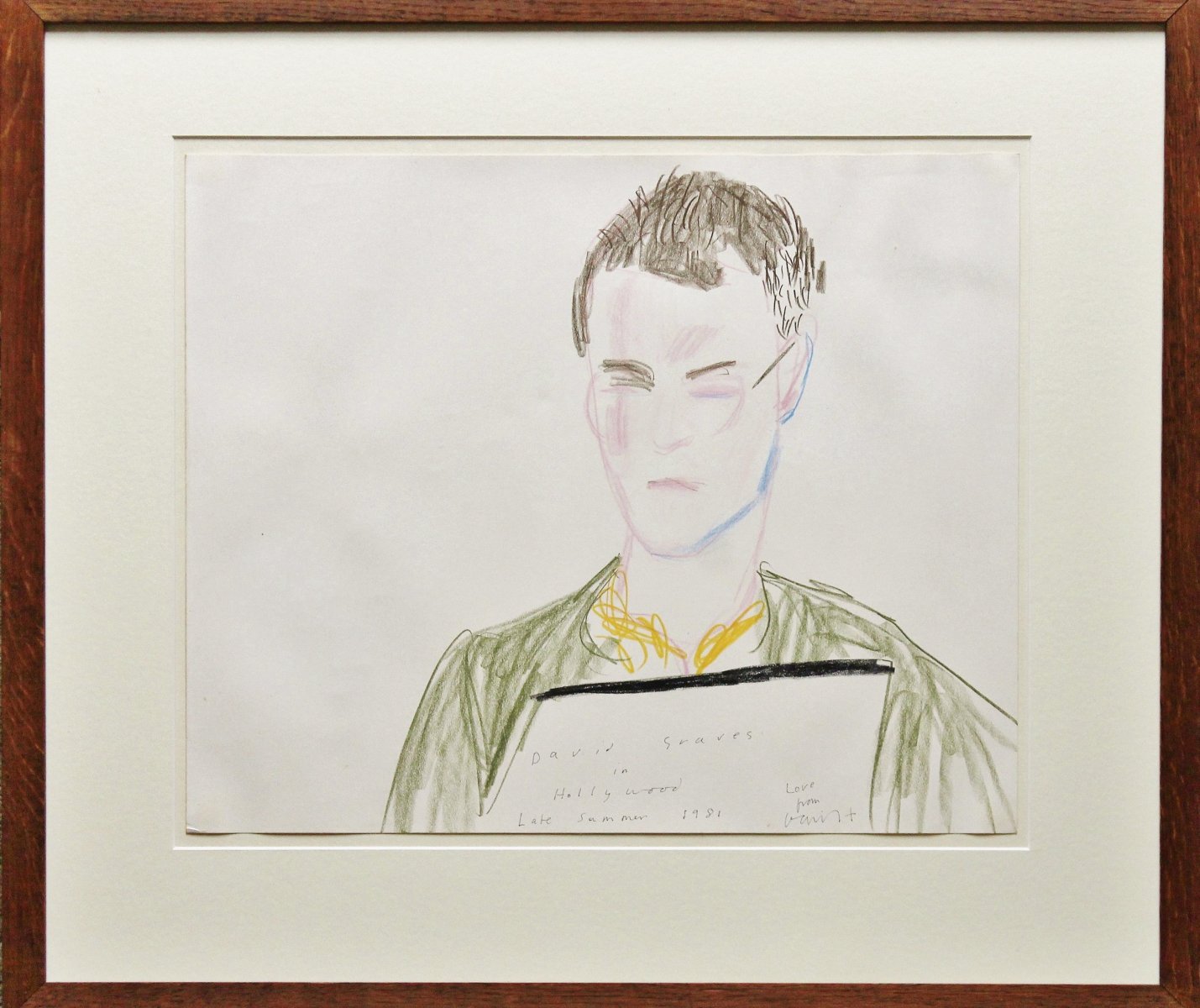 David Hockney RA - David Graves in Hollywood