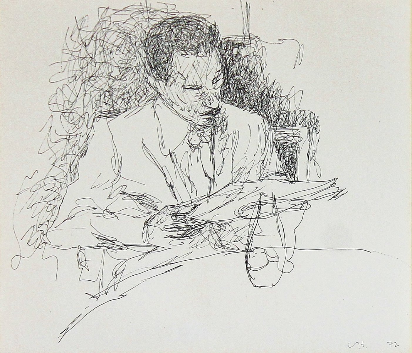 David Hockney Line Drawings